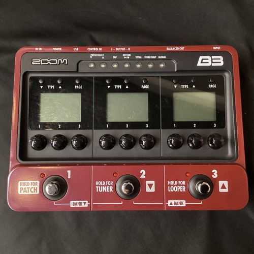 Zoom B3 Bass Multi Effector | eBay