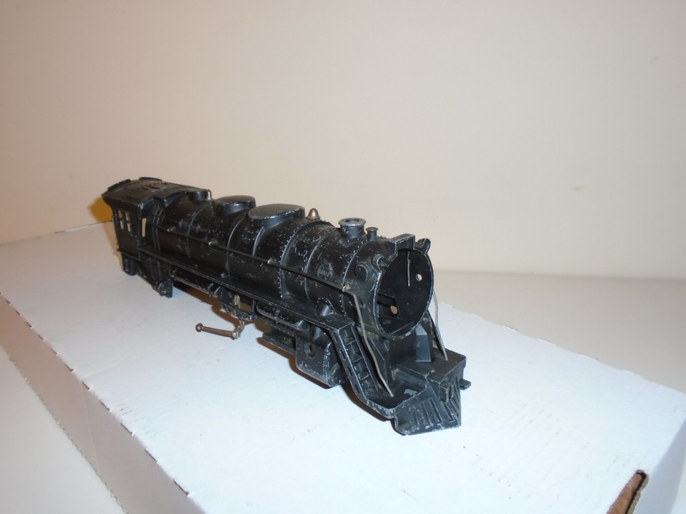 Marx Trains 333 Steam Locomotive Shell Only Parts O Gauge Black Diecast ...