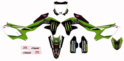 Fits Kawasaki KX450F 2016, 2017, 2018 kxf450 graphic kit decals ...