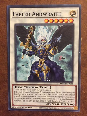 Fabled Andwraith MP22-EN024 Yugioh Trading Card | eBay