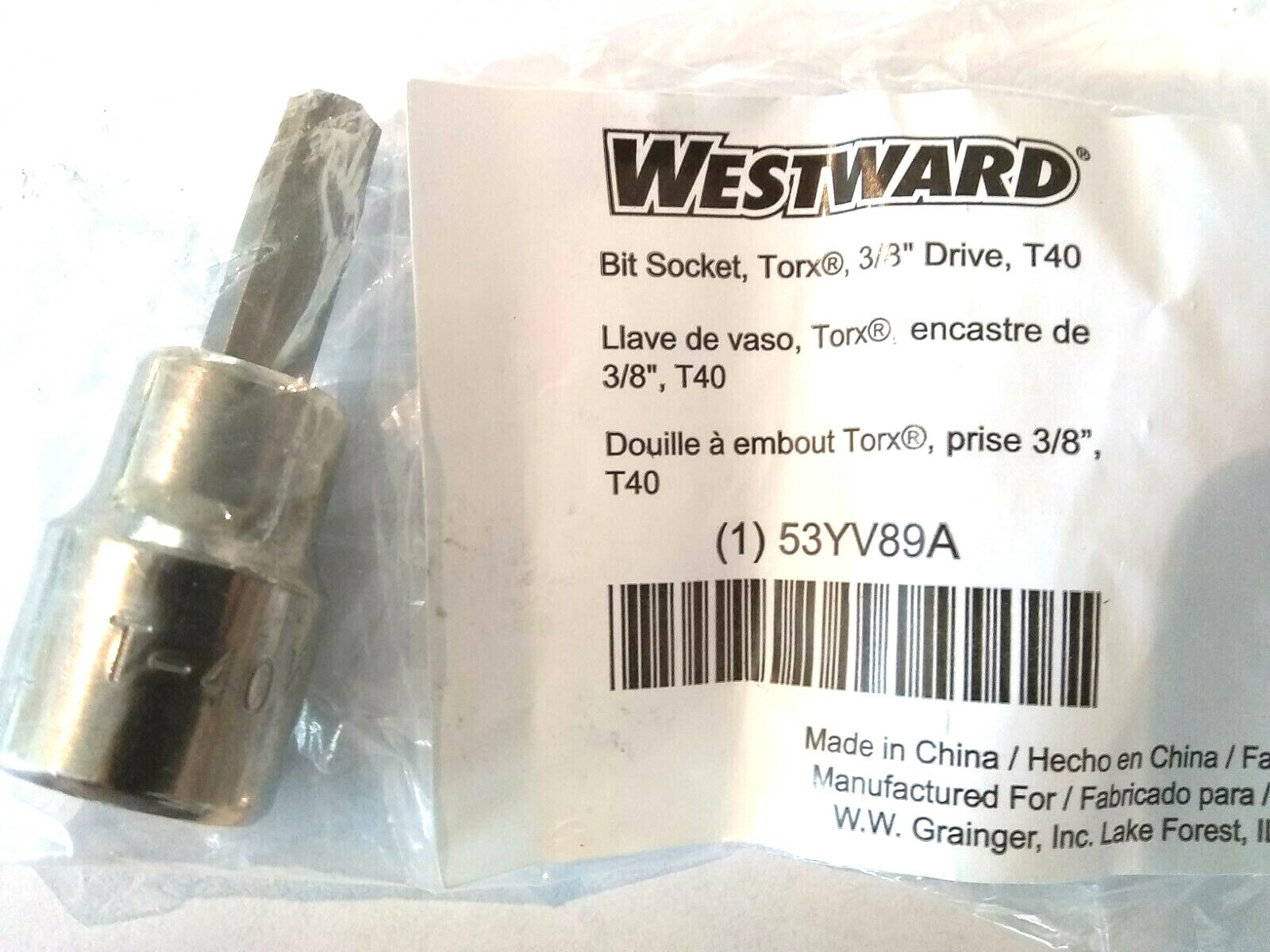 Socket T40 Torx metric 3/8 DR T-40 Tip NEW | eBay