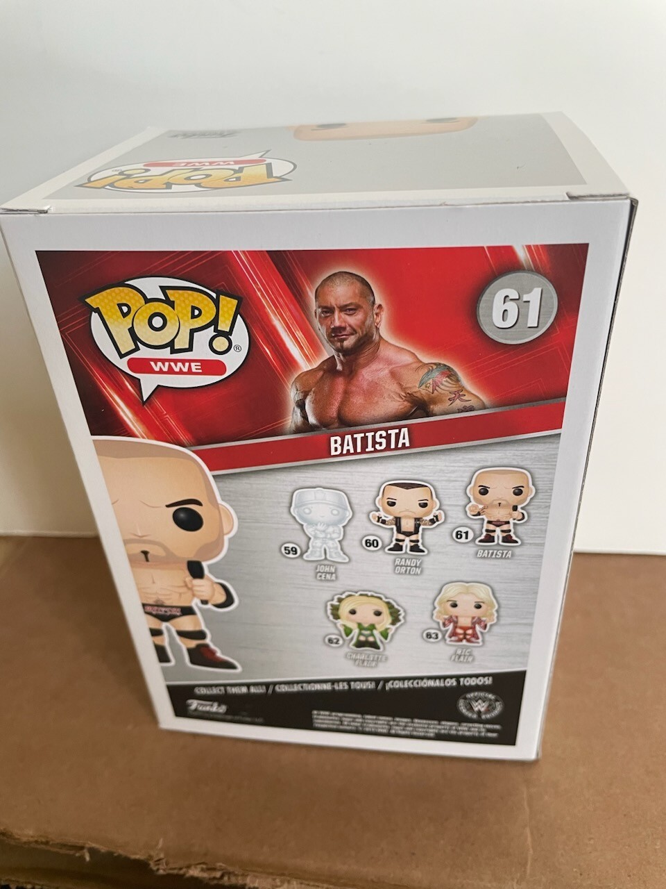 Funko Pop! Vinyl: WWE - Dave Batista #61 for sale online | eBay