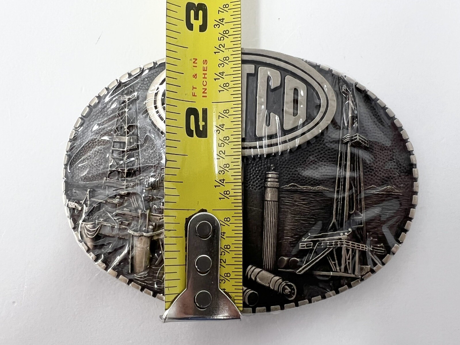 Totco Offshore Oil Rig Award Design Medals Solid Bras… - Gem