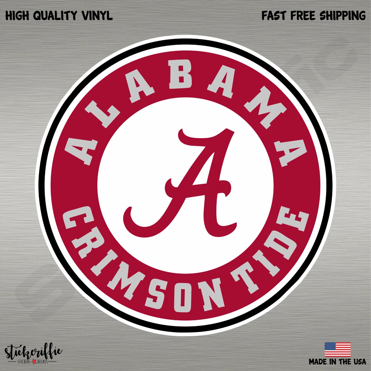 Alabama Crimson Tide Stickers