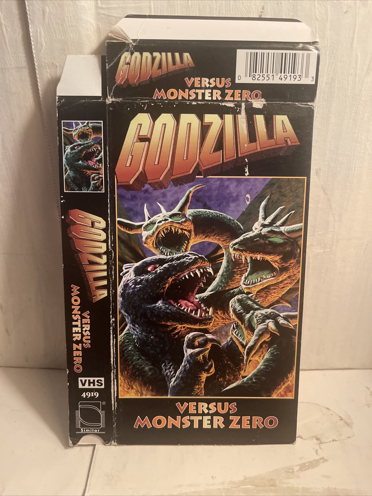 Godzilla Vs. Monster Zero (VHS) for sale online | eBay