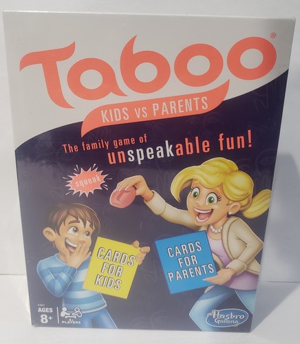 Taboo Kids Vs Parents The Family Game Of Unspeakable Fun | eBay