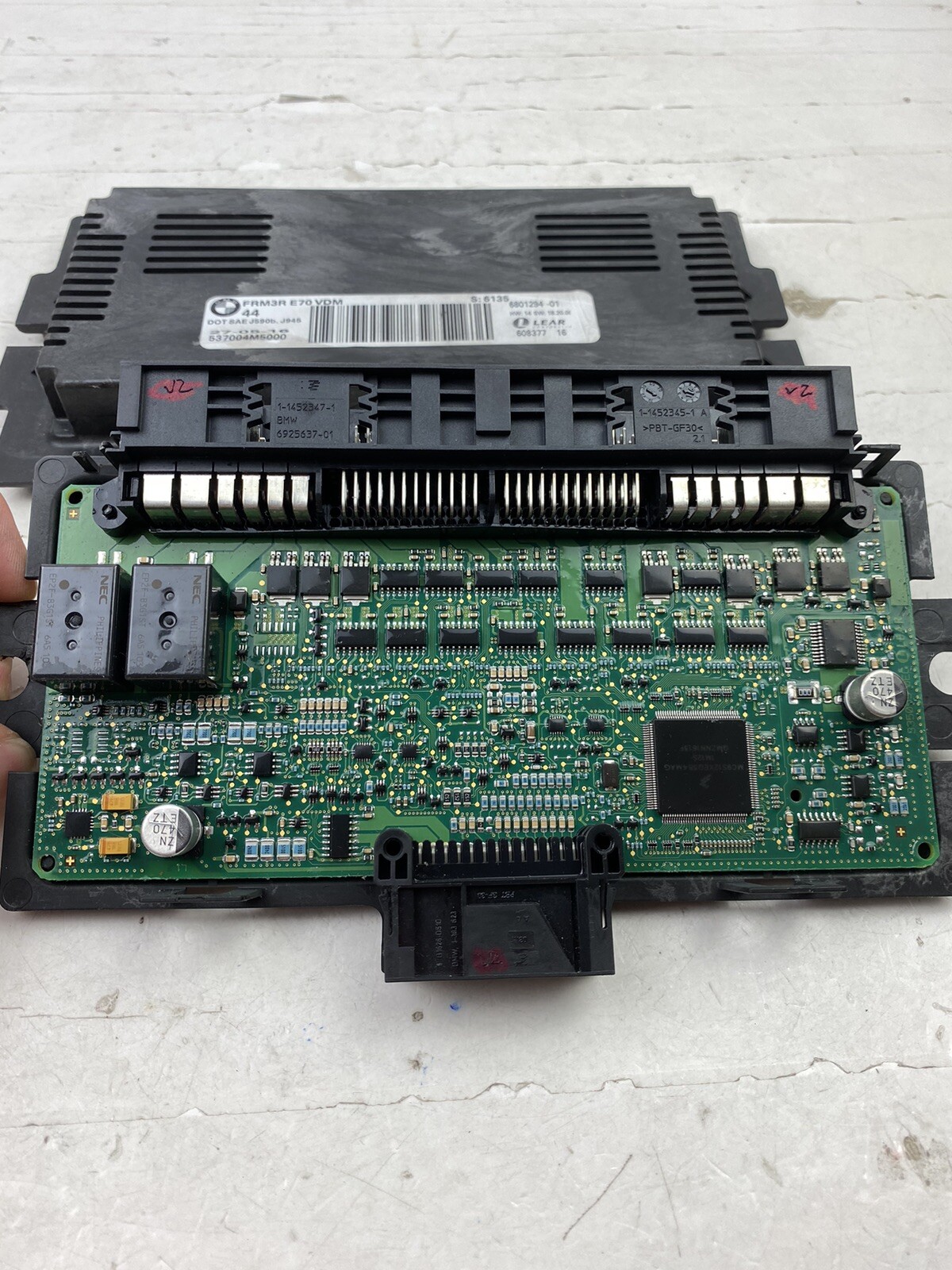 BMW E70 E71 X5 X6 FOOTWELL HEAD LCM LIGHT CONTROL MODULE VDM 6801294 ...