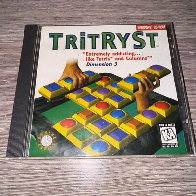 TriTryst (PC, 1996) Virgin Interactive CD-ROM Puzzle Game PC V ...