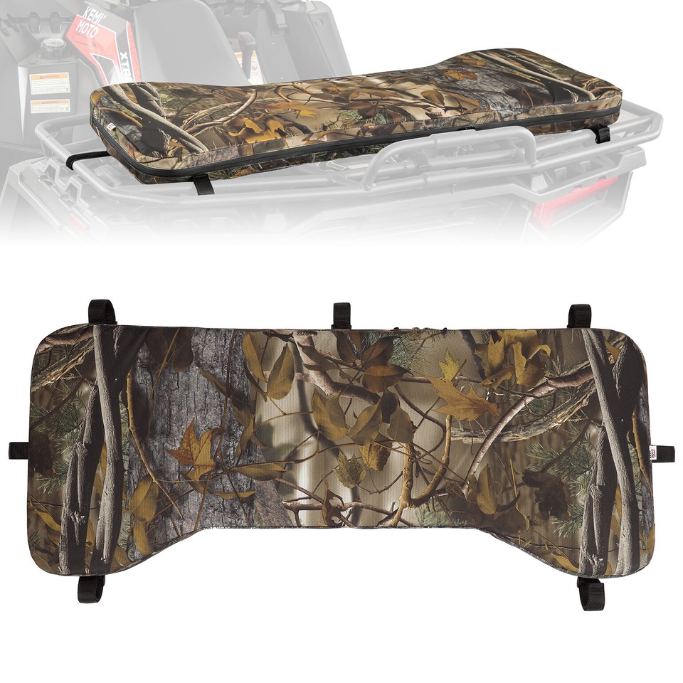 KEMIMOTO ATV Rear Rack Pad Rack Seat Cushion Camo for Polaris Arctic ...