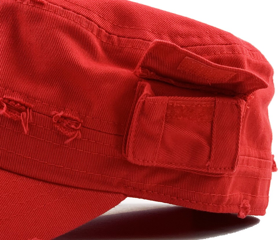 Military Hat Army Cadet Patrol Castro Cap Men Women Golf Driving Summer ...