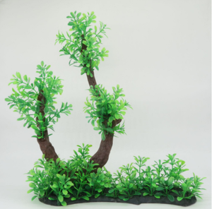 New Artificial Plastic Artificial Tree for Fish Tank Decoration ...