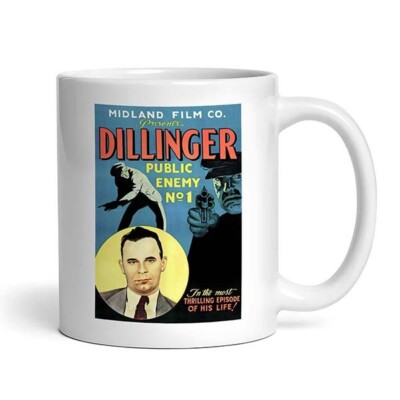 Dillinger - Public Enemy No 1 - 1934 - Mug | eBay