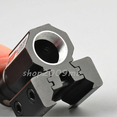 Tactical Mini Red Dot Laser Sight 11/20mm Weaver Scope Rail For Rifle ...