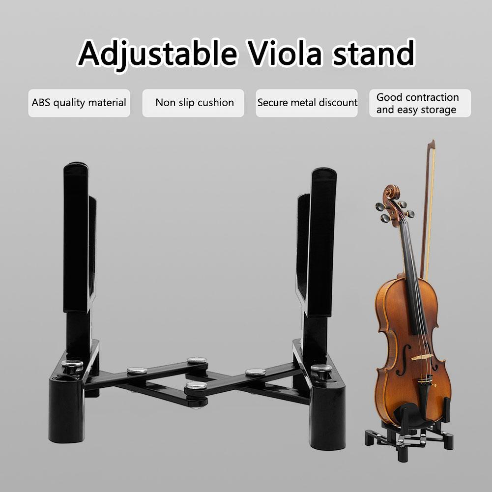 Wood Violin Stand Portable Folding Guitar Instruments Rack (Black) | eBay