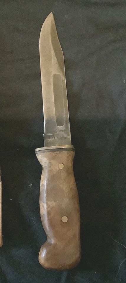 WWII USN MK2 Robeson Shuredge Fighting Knife w/Sheath | eBay