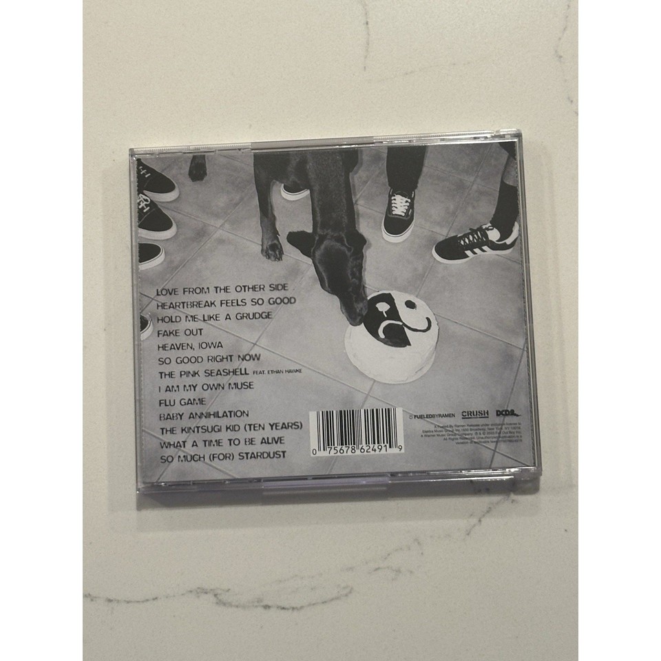 FALL OUT BOY SO MUCH FOR STARDUST SIGNED AUTOGRAPHED ART CARD COA ACOA ...