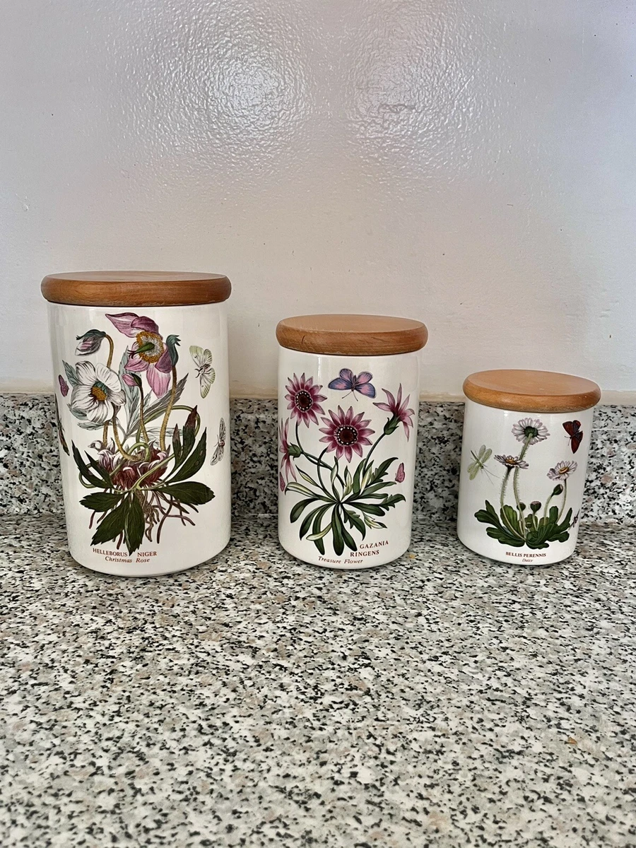 Portmeirion Botanic Garden Canisters Set | Fasci Garden