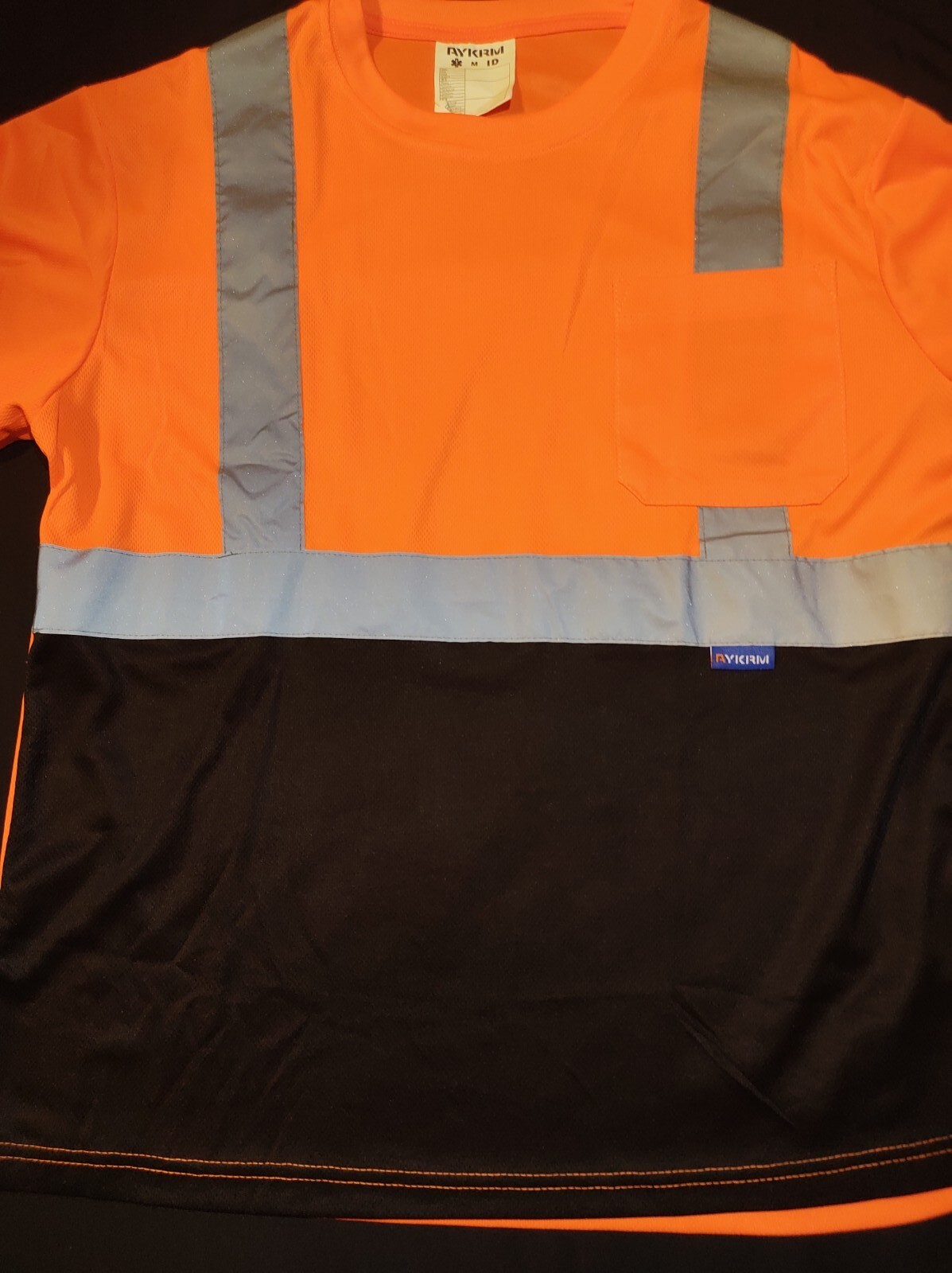 Safety vest Shirt AYKRM Reflective Safety Long Sleeve HIGH VISIBILITY ...