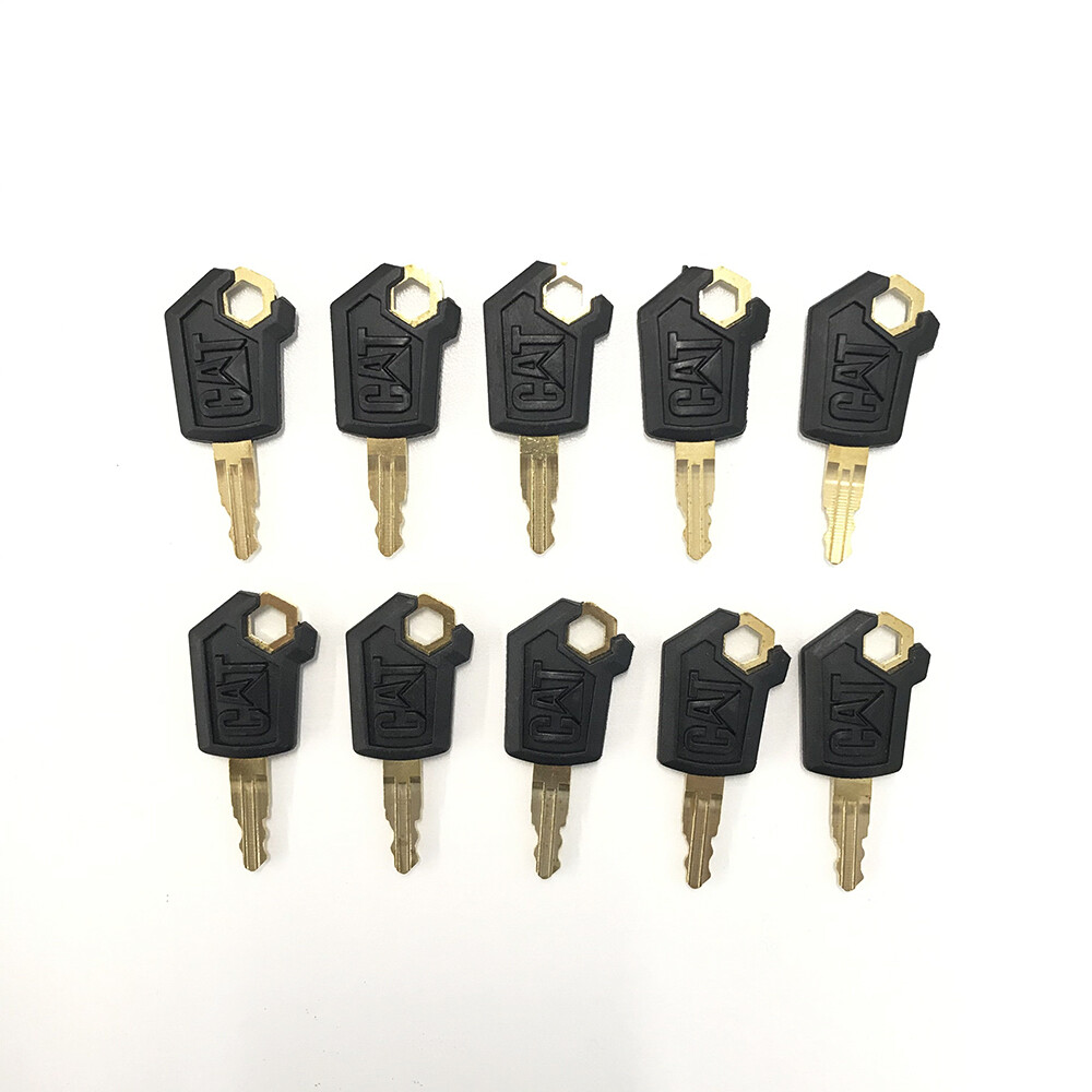 2-10Pcs CAT 5P8500 Heavy Equipment keys Caterpillar excavator ignition ...