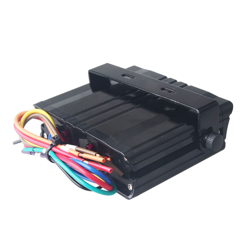 80A Rocker Switch Box Emergency Strobe Light 12V 6-Gang Toggle ...