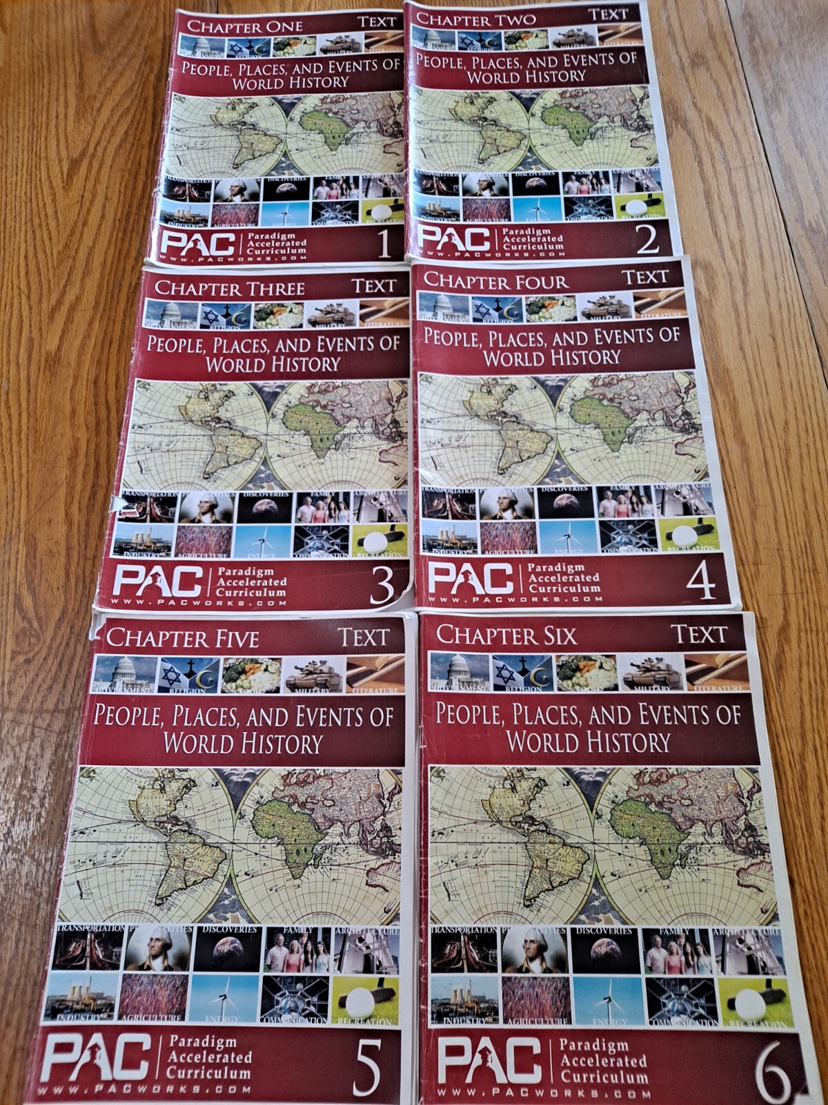 World History Text Package (Chapters 1-6) | eBay