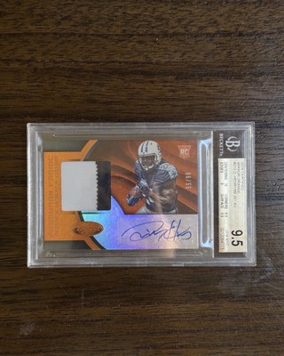 2016 Derrick Henry Certified RPA ROOKIE /99 2 CLR Patch Auto BGS 9.5/10 ...