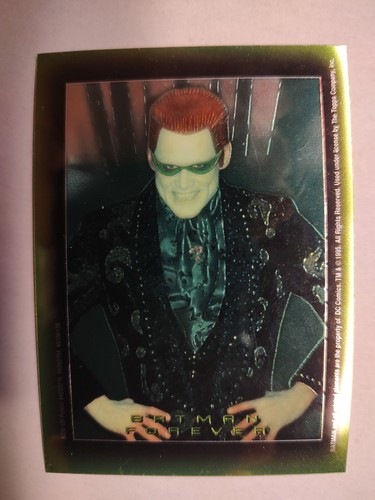 1995 Topps DC Comics Batman Forever #83 Riddler Sticker Card NEW ...