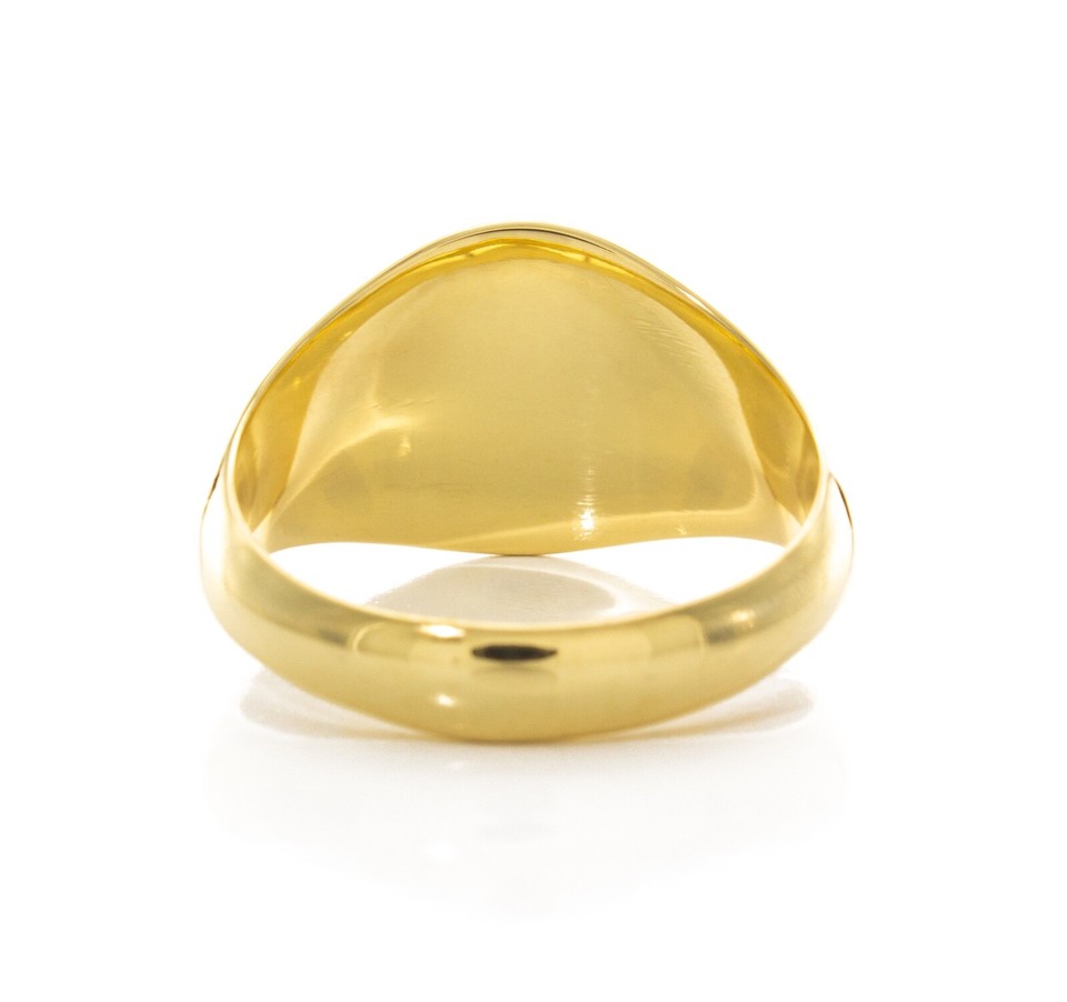 Occult Moon Face and Stars Solid 14k Gold Wax Seal Signet Ring | eBay