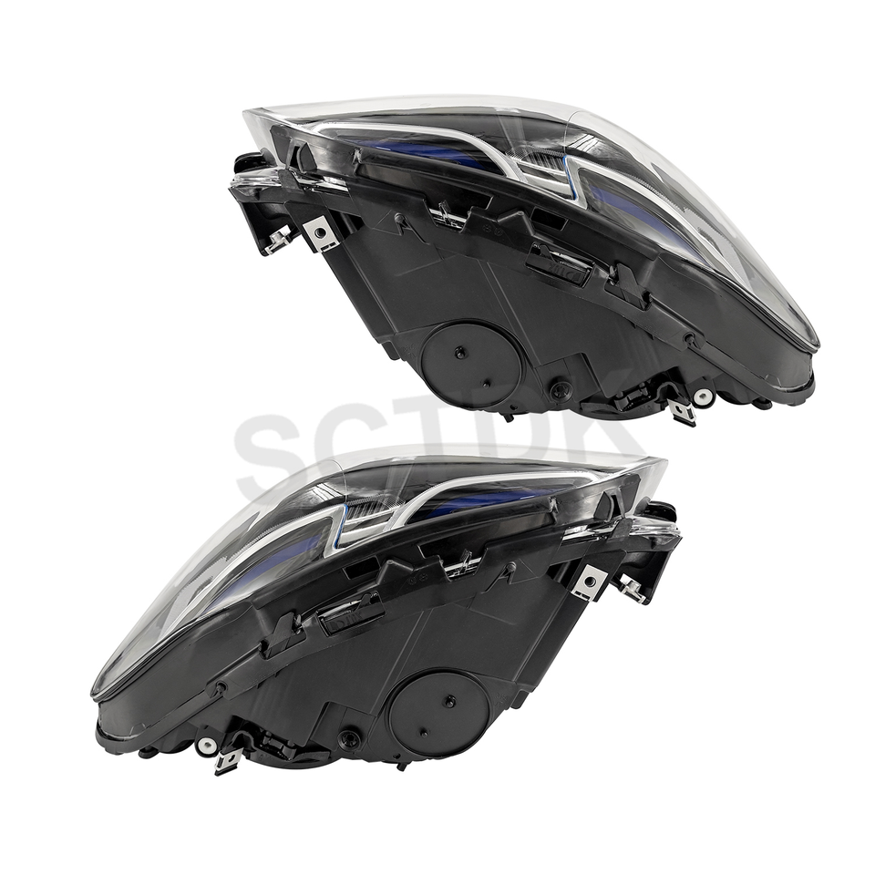 LED Headlights Assembly Xenon W/AFS For 2010-2013 BMW 5 Series F10 F11 ...