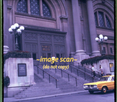 Metropolitan Museum of Art, NYC New York City in 1966, Ektachrome Slide ...