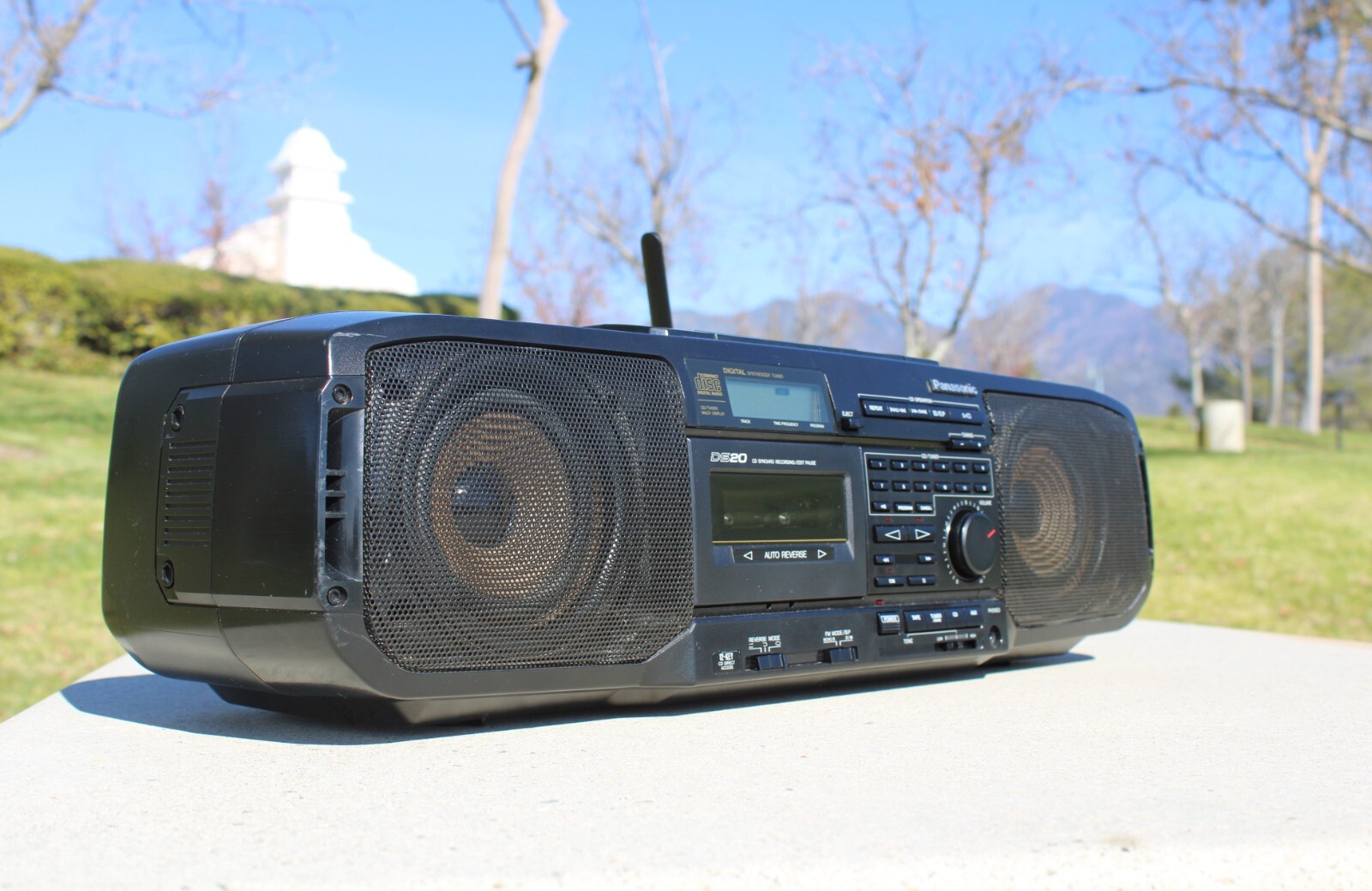 [BLUETOOTH / RECHARGEABLE] Vintage Panasonic RX-DS20 Boombox CD/AM/FM ...