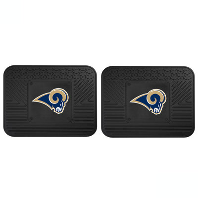 NFL Los Angeles RAMS Fan Mats Heavy Duty Vinyl Car Truck Rear Floor ...