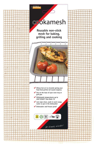 Cookamesh - Mesh Oven Baking Sheet Tray - 5 Pack- 21 x 31CM - MULTI BUY ...