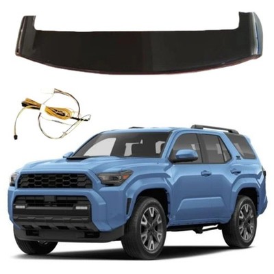 1PC Black Rear Spoiler Fits For 4Runner 2010-2024 W/Led Moveable Lights ...