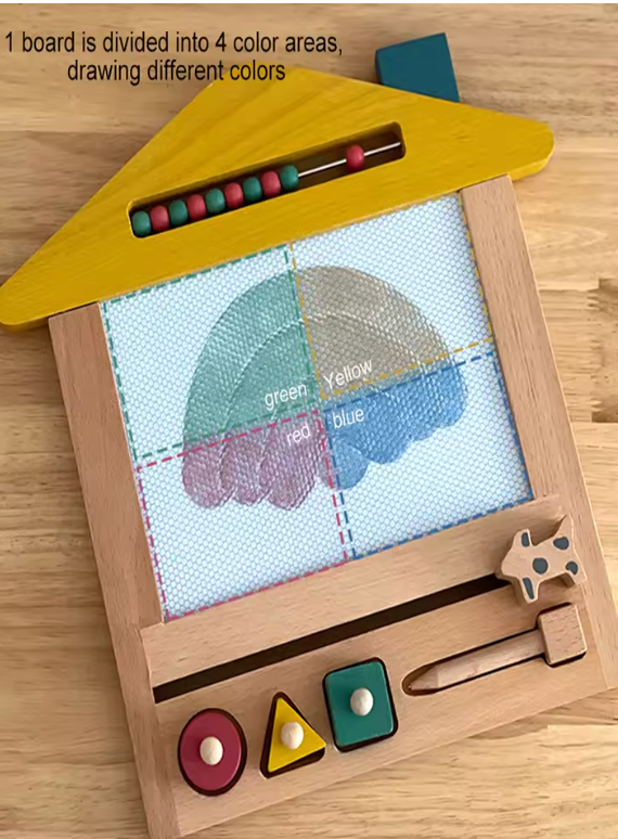 Magnetic Drawing Board for Kids | Reusable Sketch Pad Toy Age 3+ | eBay UK