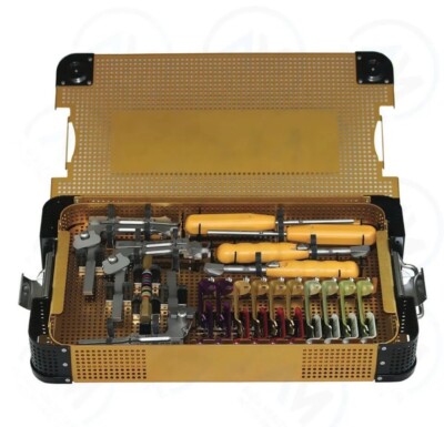 Orthopedic TrimLine Cervical Retractor set Spine System Titanium Blades ...