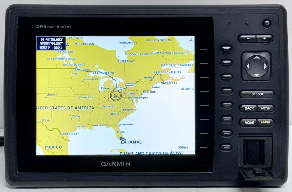 Garmin GPSMAP 840xs Chartplotter MFD Display | eBay