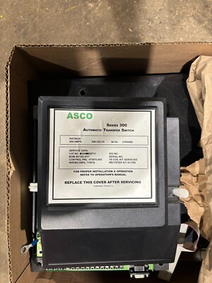 ASCO 300 Series Automatic Transfer Switch 400A 208V 3P | eBay