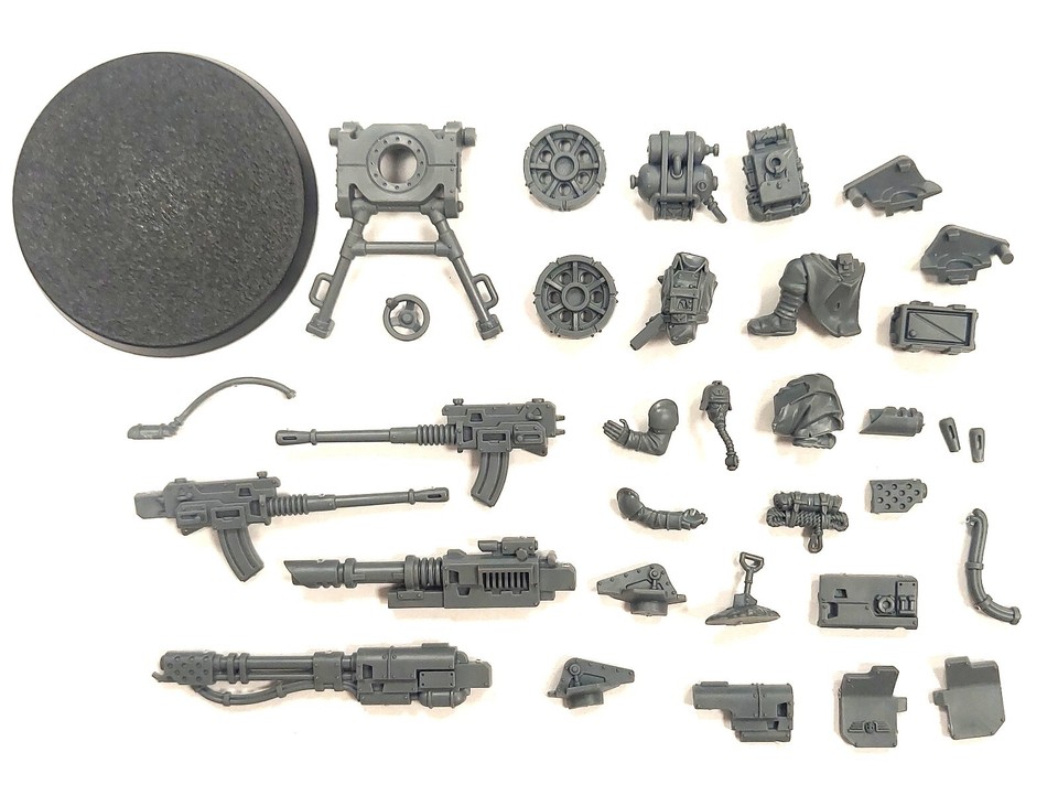 Warhammer 40000 Astra Militarum Krieg Heavy Weapons Squad Single Models ...