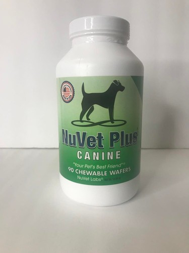 NUVET LABS - NuVet Plus Canine Natural Supplement Wafers 90 count | eBay