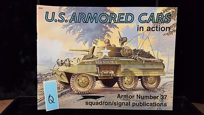 US Armored Cars in Action Squadron Signal Publications Armor Book ...