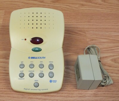 BellSouth (1188) Voice Time/Day Digital Answering System w/ A/C Power ...