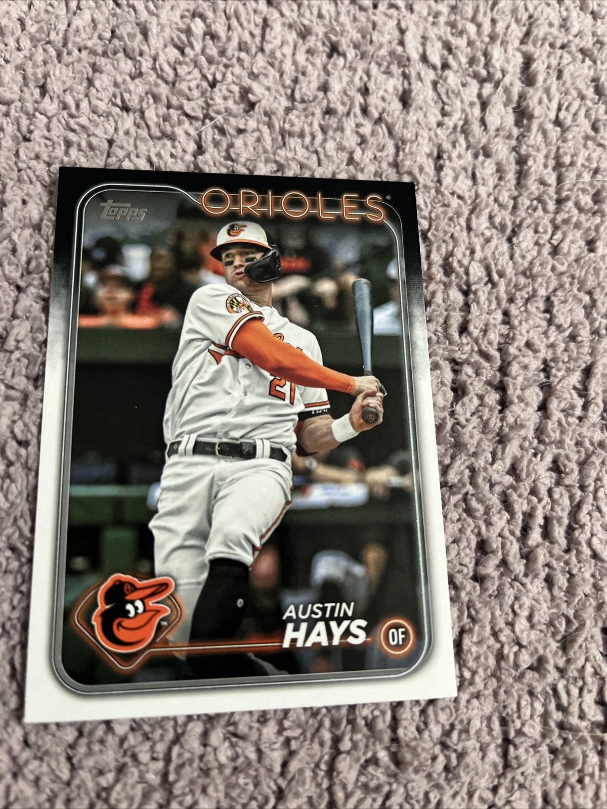 2024 Topps Series 1 #307 Austin Hays Baltimore Orioles Baseball Card | eBay
