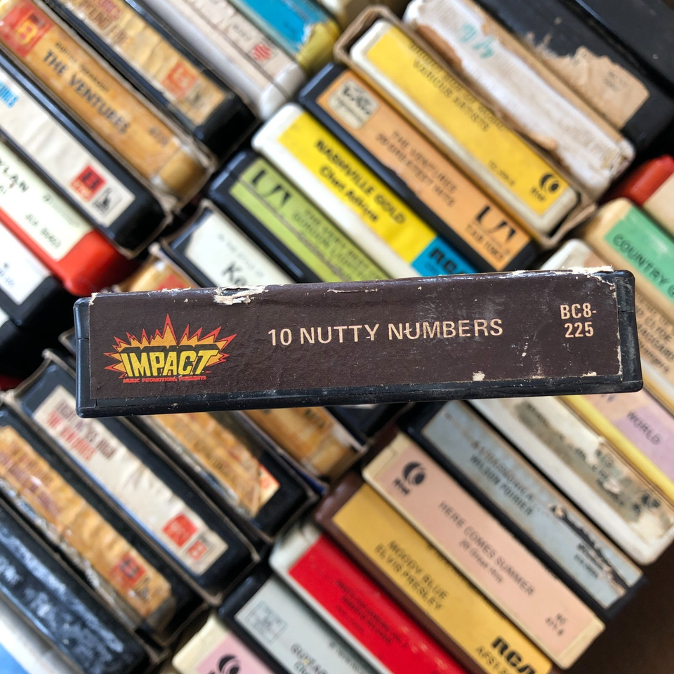 10 Nutty Numbers , 8 Track Tape CANADA | eBay