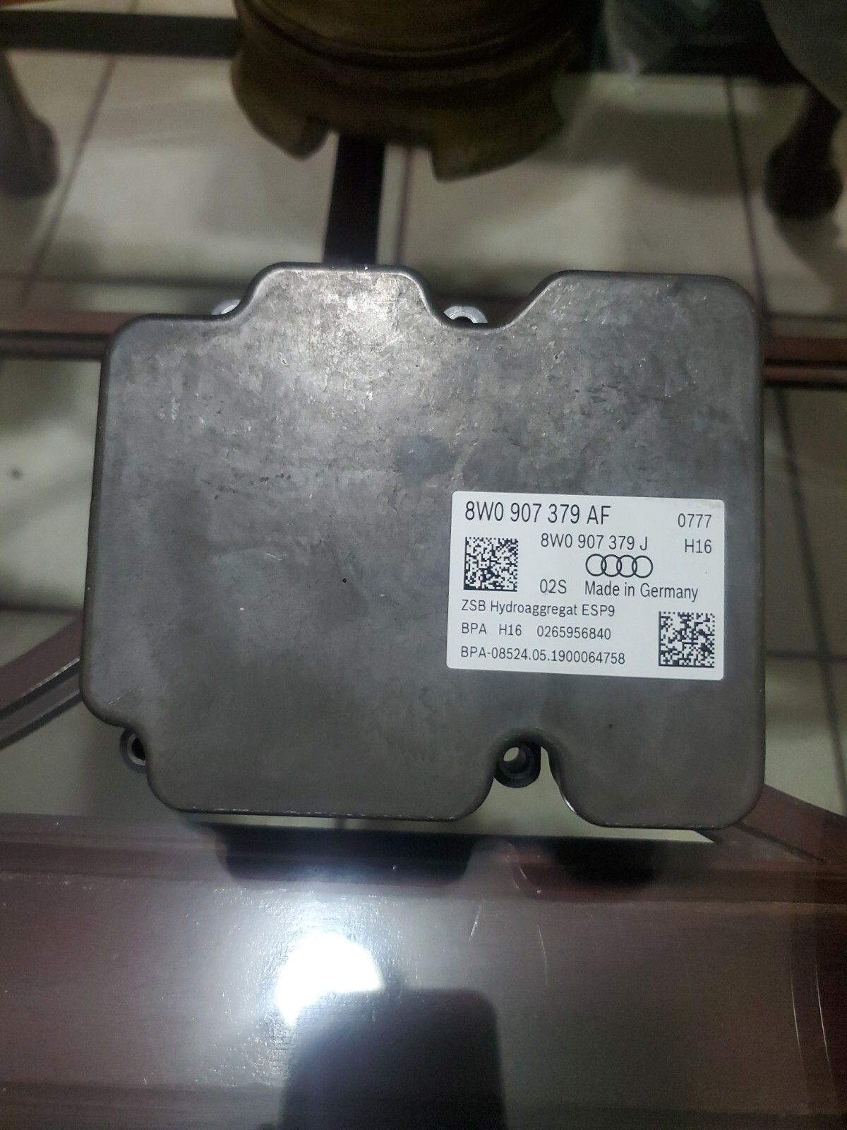 2019 19 Audi A4 B9 Abs Anti Lock Brake Module 8W0907379AF OEM Money ...