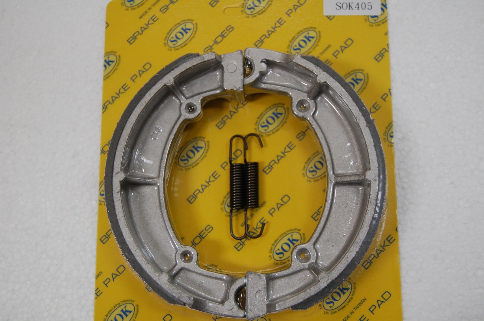 REAR BRAKE SHOES+Springs fit KAWASAKI EN 450 500 Vulcan 1985-2009 EN450 ...
