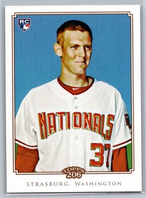 2010 topps 206 baseball stephen strasburg rookie card #55 | eBay