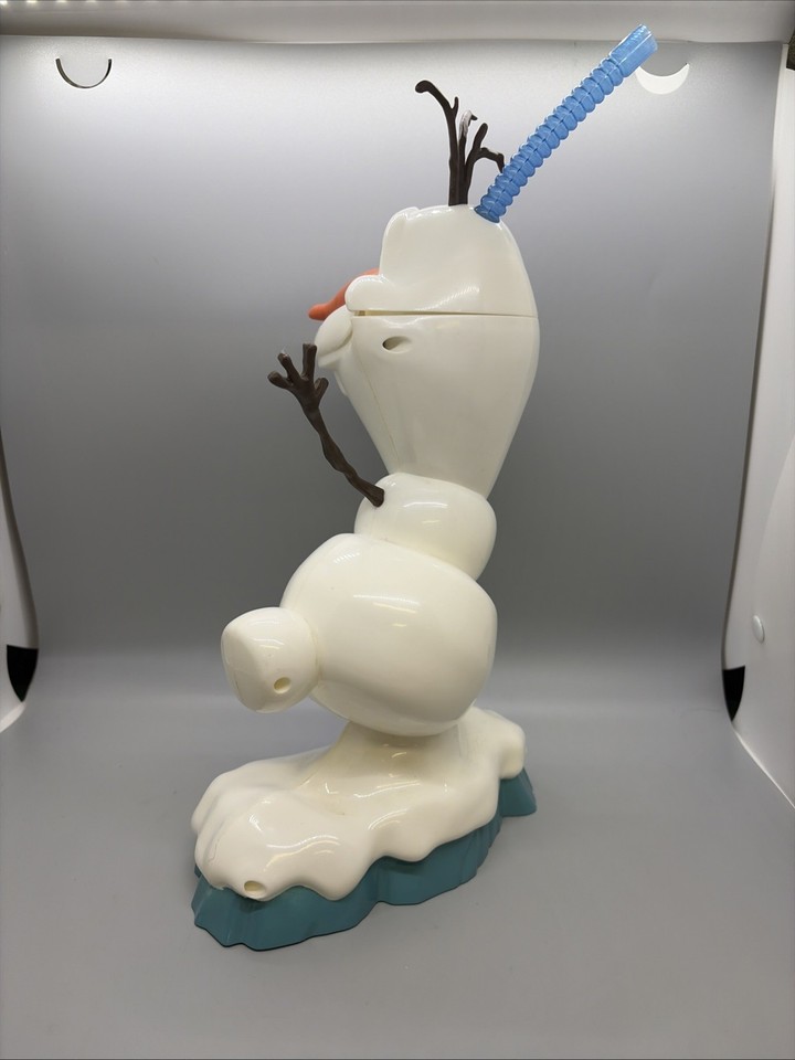 Disney Parks Exclusive Frozen OLAF Drink Stein Mug Sipper Cup With ...