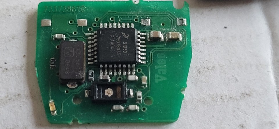 Toyota remote key 736716-A VALEO (C) pcb 73373867C, 89071-0D030 , | eBay UK