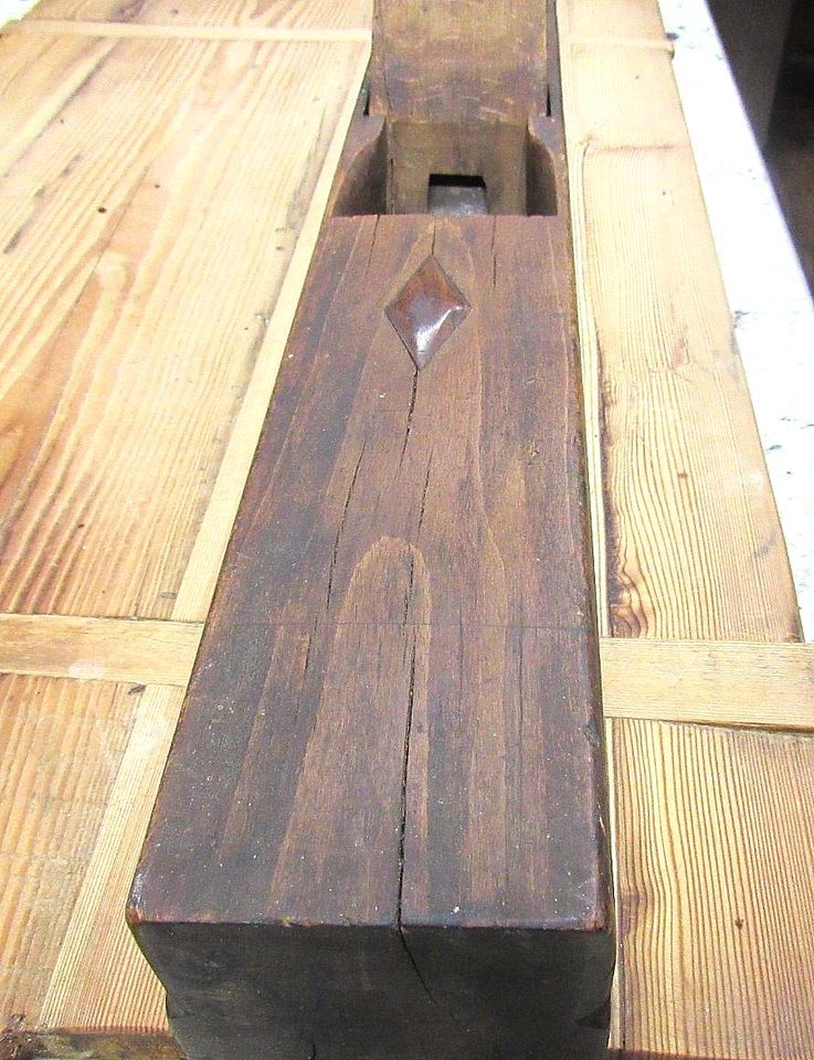 Antique 28" Long Woodworker's Wood Block Plane Vintage Old | eBay